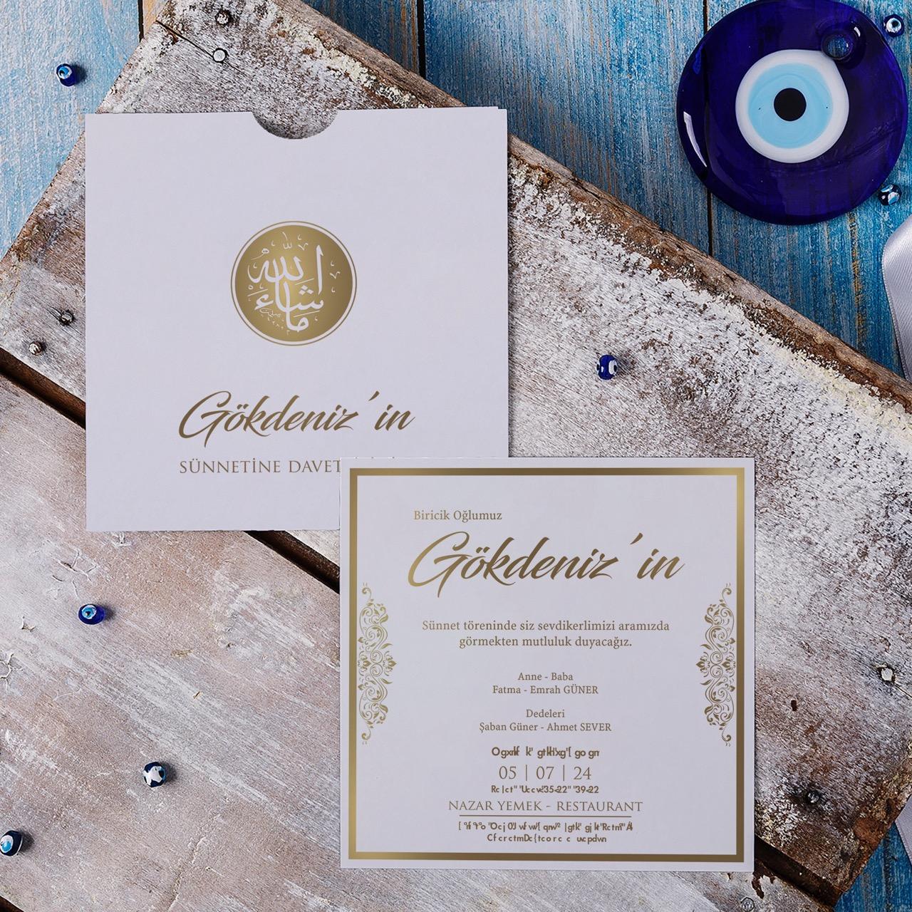 Sünnet Davetiyesi | Lainvito Design Davetiye Koleksiyonu